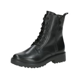 Caprice Damen Schn&uuml;rstiefelette &raquo; Stiefelette Nappaleder&laquo; schwarz 38