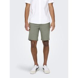 Only & Sons Only & Sons Herren ONLY & SONS Chinoshorts &raquo;ONSMARK 0209 MELANGE SHORTS NOOS&laquo; gr&uuml;n XXL, N-Gr