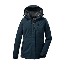 Killtec Damen Outdoorjacke &raquo;KOW 170 KG WMN JCKT&laquo; Damen Funktionsjacke: wasserdicht, atmungsaktiv, abnehmbare Kapuze blau 22