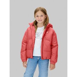 Calvin Klein Jeans M&auml;dchen Winterjacke &raquo;CK SHORT PUFFER JACKET&laquo; rosa 6 (116)