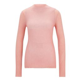 BOSS Orange Damen BOSS Orange Strickpullover &raquo;C_Fennon&laquo; in Rippenoptik pink S