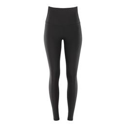 WINSHAPE Damen Leggings &raquo;Functional Comfort HWL117C&laquo; mit V-Shape Applikation und Core-Bund schwarz S, Normalgr&ouml;&szlig;en