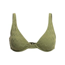 Roxy Damen B&uuml;gel-Bikini-Top &raquo;Current Coolness&laquo; gr&uuml;n S, Cup B