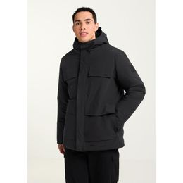 Jack Wolfskin Herren Winterjacke &raquo;BRANDENBURGER JKT M&laquo; mit Kapuze schwarz M (50)