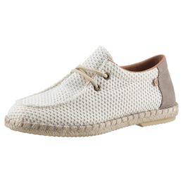 VERBENAS Herren VERBENAS Bootsschuh &raquo;TRUMAN BUZZBEE&laquo; , Espadrilles, Sommerschuh, Schn&uuml;rschuh mit Juterahmen beige 41