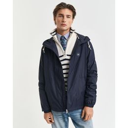 Gant Damen Blouson &raquo;LIGHTWEIGHT PACKABLE WINDBREAKER&laquo; mit Kapuze blau 4XL