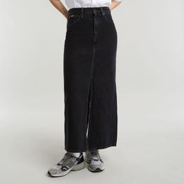 G-Star Raw G-Star Damen G-STAR Maxirock &raquo;Viktoria Long Skirt wmn&laquo; im Jeans-Look schwarz 28