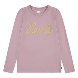 Levi's Kids M&auml;dchen Levi's Kids Langarmshirt &raquo;LVG APPLIQUE LS TOP&laquo; mit Glitzereffekt, for Girls 14 (158)