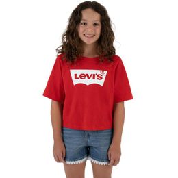 Levi's Kids M&auml;dchen Levi's Kids T-Shirt &raquo;BATWING CROPPED TEE&laquo; for GIRLS rot 4/104