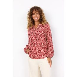 soyaconcept Damen soyaconcept Shirtbluse &raquo;SC-VAN 1&laquo; rot M