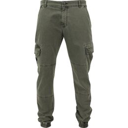 Urban Classics Herren Urban Classics Cargohose &raquo; Herren Washed Cargo Twill Jogging Pants&laquo; 38, Normalgr&ouml;&szlig;en