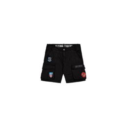 Alpha Industries Herren Shorts &raquo;Flying Tigers Shorts&laquo; schwarz 33, Normalgr&ouml;&szlig;en