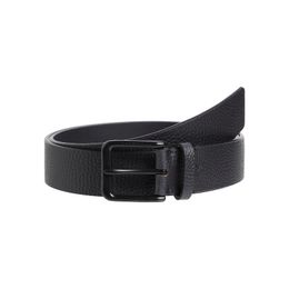 Calvin Klein Jeans Herren Lederg&uuml;rtel &raquo;CLASSIC CASUAL BELT 35MM&laquo; Logopr&auml;gung, Einfachdornschlie&szlig;e schwarz