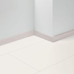 PARADOR Dekor-Sockelleiste SL 5 WF Eiche D127 wei&szlig; Fu&szlig;leisten g&uuml;nstig