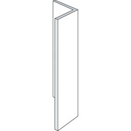 thyssenkrupp ALWO Seitenblende Abschlusswinkel 188 mm anthrazitgrau RAL 7016 Montageprofil g&uuml;nstig