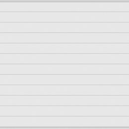 TraumGarten Sichtschutzzaun SYSTEM ALU PLUS Zaunfeld-Set Wei&szlig; 238 cm Sichtschutz Steckzaun Lamellenzaun g&uuml;nstig