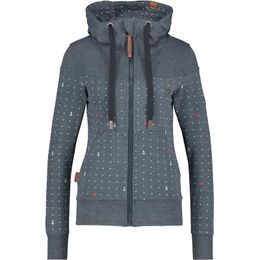alife and kickin Alife & Kickin Damen Kapuzensweatjacke &raquo;Damen PalinaAK B&laquo; blau S