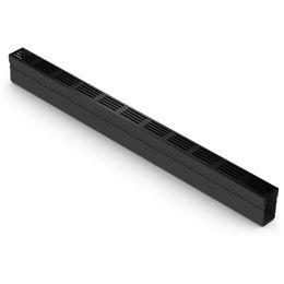 Aco Slimline Rinne mit Aluminiumrost schwarz eloxiert g&uuml;nstig