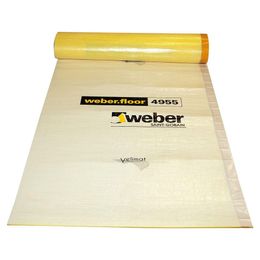 Weber Trittschalld&auml;mmung Weber.floor 4955 Trittschall- und Trennlagenbahn Schallschutz Folie g&uuml;nstig