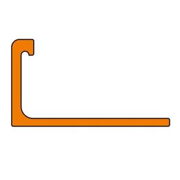 Schl&uuml;ter-SCHIENE BASIC M Abschlussprofil Messing 10mm g&uuml;nstig