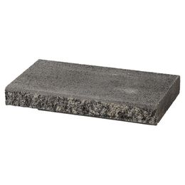 KANN Bruchsteinmauer Vermont Nero Bianco Mauerabdeckplatte g&uuml;nstig