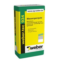 Weber Kellerabdichtung Weber.tec 934 Wassersperrputz g&uuml;nstig