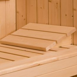 Weka Kopfst&uuml;tze f&uuml;r Sauna 24 cm breit aus Spezialholz Linde g&uuml;nstig