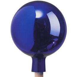 Windhager Rosenkugel mundgeblasen verspiegelt blau, &Oslash; 12 cm