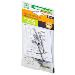 Windhager Insektenschutz Federstift-Montageset, 4 Stk. g&uuml;nstig