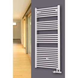 XIMAX Badheizk&ouml;rper Hektor MAV Mittenanschluss versetzt Wei&szlig; RAL 9003, 161,6x60 cm (904 W)
