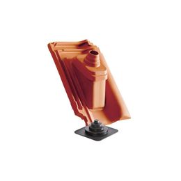 CREATON Antennendurchgang keramisch NW 60 FUTURA rot FINESSE glasiert Dachziegel g&uuml;nstig