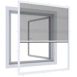 Windhager Insektenschutz Expert Plisseefenster Wei&szlig;, 130x150 cm