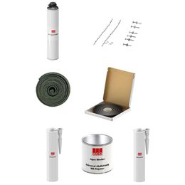 Aco Therm Block Montageset f&uuml;r Therm Block druckwasserdichte Montage mit Zarge, f&uuml;r 1x Therm Block, 10 cm