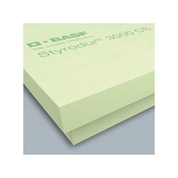 Styrodur 3000 CS Hartschaumplatte Polystyrol mit Stufenfalz, 80 mm, 1 Pack