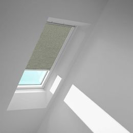 Velux Rollo Olivebeige 4165, CK02, Elektro,GGU,Velux,wei&szlig;e Schiene