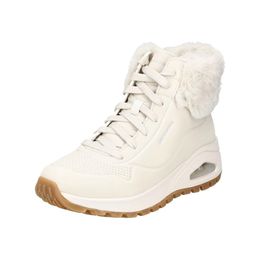 Skechers Damen Schn&uuml;rstiefelette &raquo; Sneaker Lederimitat/Textil&laquo; wei&szlig; 37