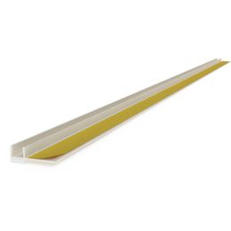 BENZ PROFESSIONAL PVC Anputzleiste ohne Schutzlippe, bis 9 mm Putzdicke, 30 St&uuml;ck