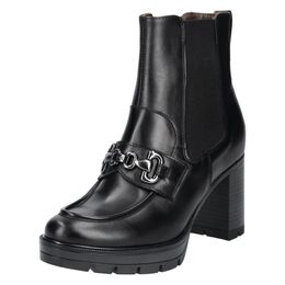 Nero Giardini Damen High-Heel-Stiefelette &raquo; Stiefelette Leder/Textil&laquo; schwarz 41
