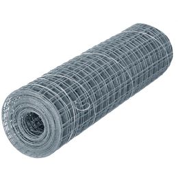 Windhager Drahtgitter Volierendraht verzinkt, 12,7x12,7 mm, 1x5 m