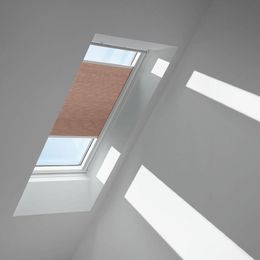 Velux Wabenplissee Muskat 1165, F06, Aluminiumschiene,GGU,Manuell,Velux