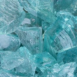 GSH Glas Steinschlag Glas Turquoise, 250 kg (Bigbag), 1 Pack