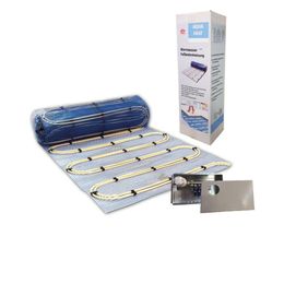 JOLLYTHERM Warmwasser-D&uuml;nnbett-Fu&szlig;bodenheizung Set Aquaheat Professional, 7,5 m&sup2;