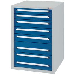 Wellker Schubladenschrank S7 1028/7, Teilauszug