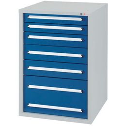 Wellker Schubladenschrank S7 1028/6, Teilauszug
