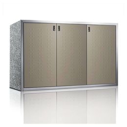 Paul Wolff M&uuml;lltonnenbox SILENT Trend Perlbeige 3er Box M&uuml;lltonnenverkleidung, 240 L, Perlmutt Schwarz
