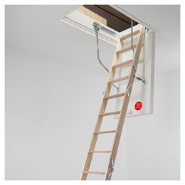 Dolle Holz Bodentreppe clickFIX thermo 3-teilig, U-Wert 0,38 Dachbodentreppe, 120x60 cm