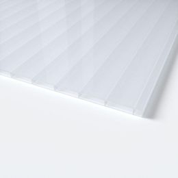 thyssenkrupp Plexiglas Heatstop Stegplatten 16 mm Cool Blue, 980 mm, 2500 mm