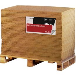 ClayTec Lehmbauplatte schwer (LEMIX), 22 mm