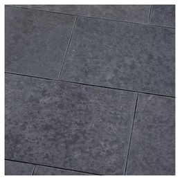 Seltra Natursteine Terrassenplatten SANOKU ELEGANCE satiniert Basalt anthrazit-schwarz, 60x40x3 cm
