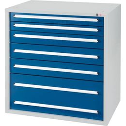 Wellker Schubladenschrank B7 1028/6, Teilauszug